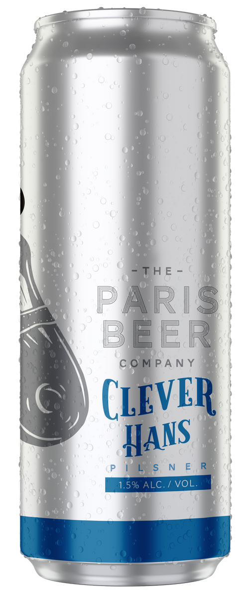 Clever Hans Low Alcohol Pilsner – The Paris Beer Co.